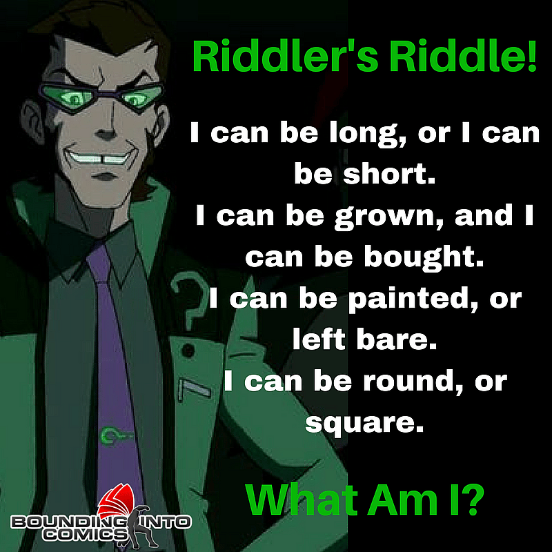 batman riddler riddles