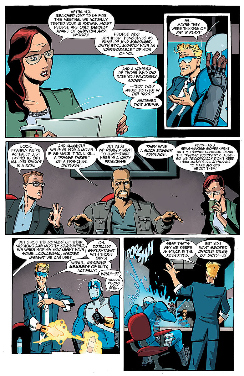 Comic Book Preview: Unity #25
