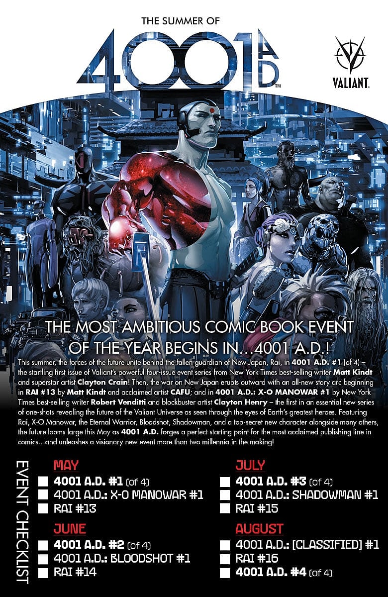 "The Summer of 4001 A.D." is Coming