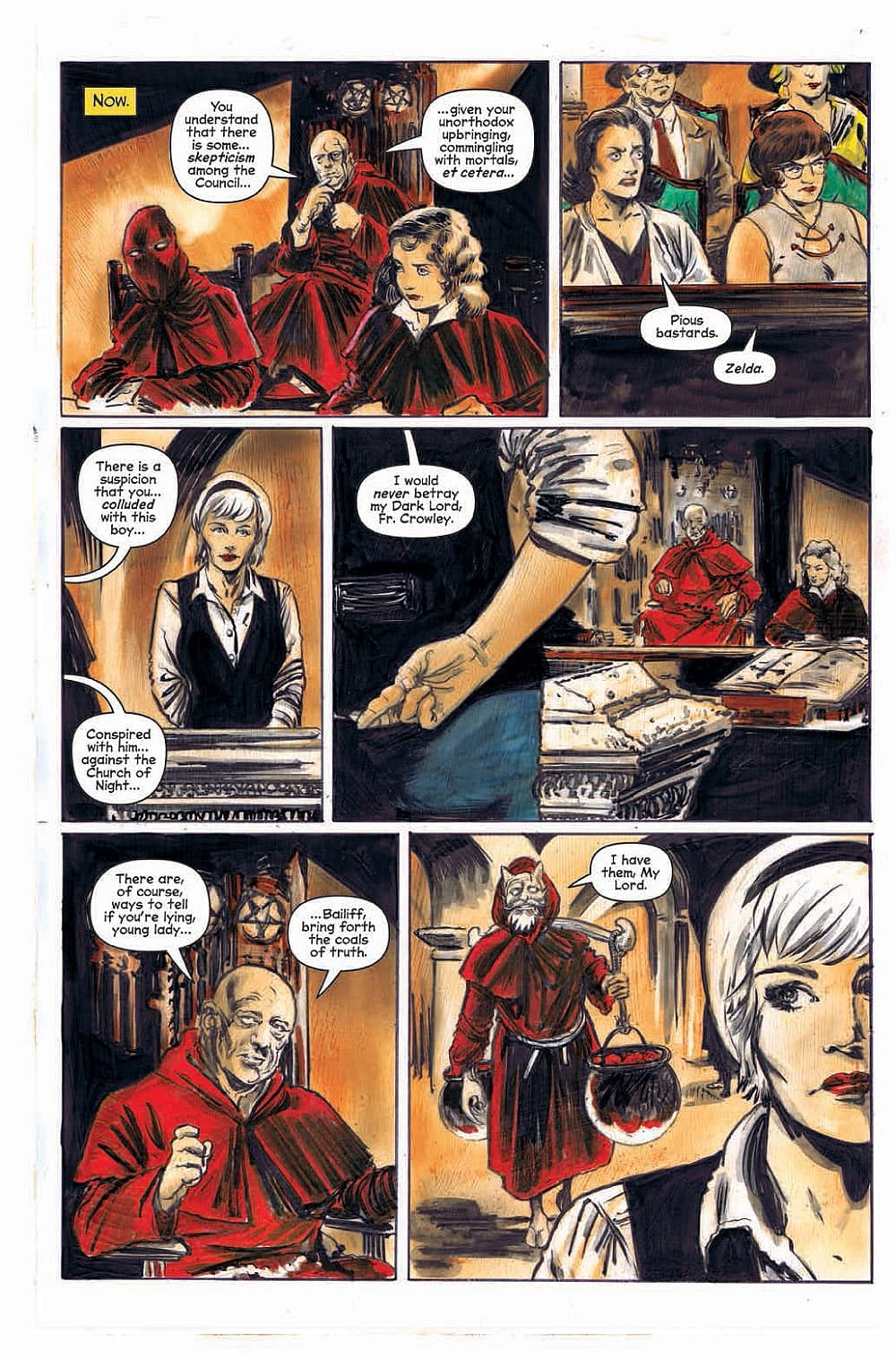 First Look: Chilling Adventures of Sabrina #5