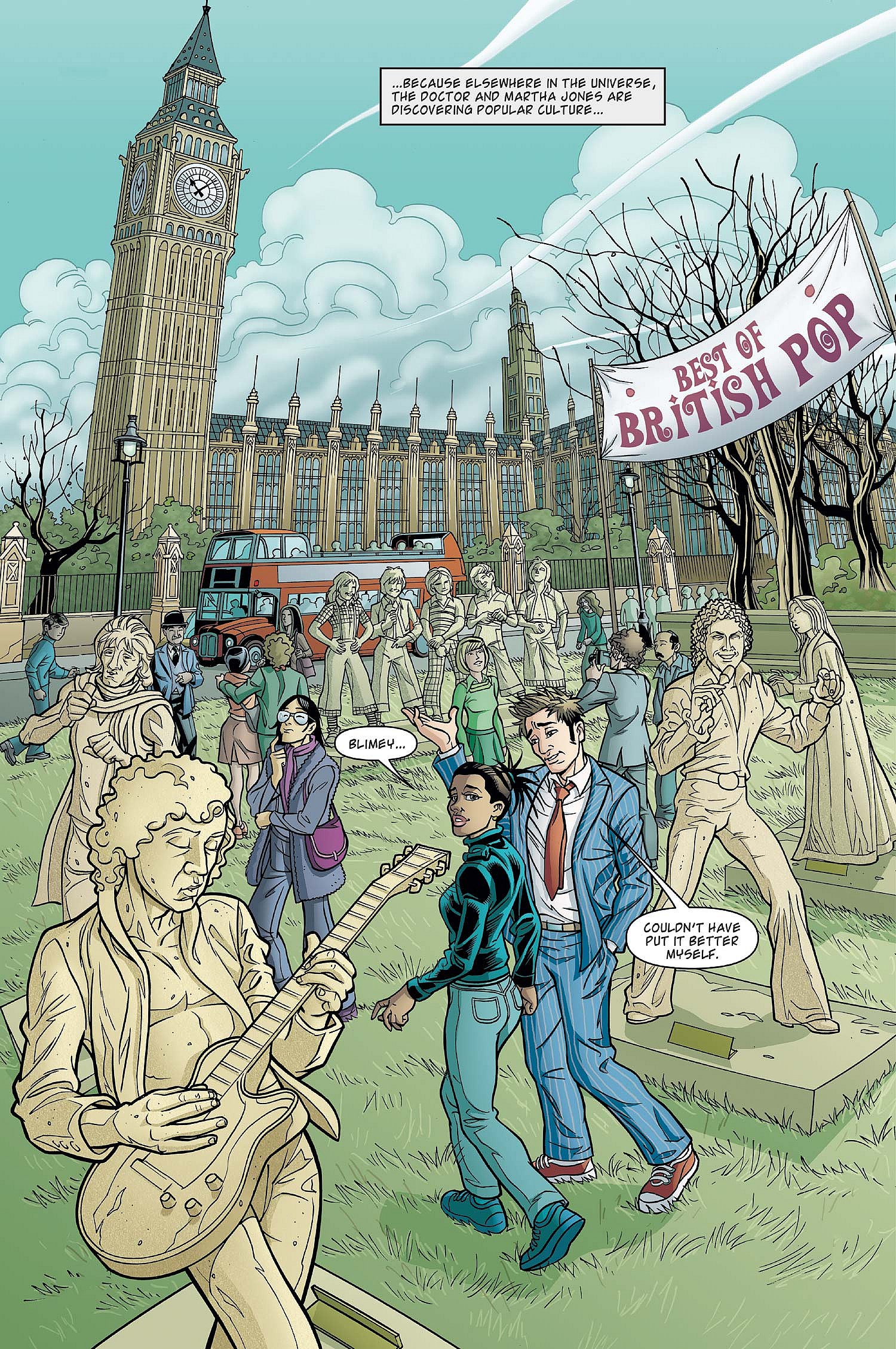 Comic Book Preview: Doctor Who The Tenth Doctor Archives Omnibus Vol. 1