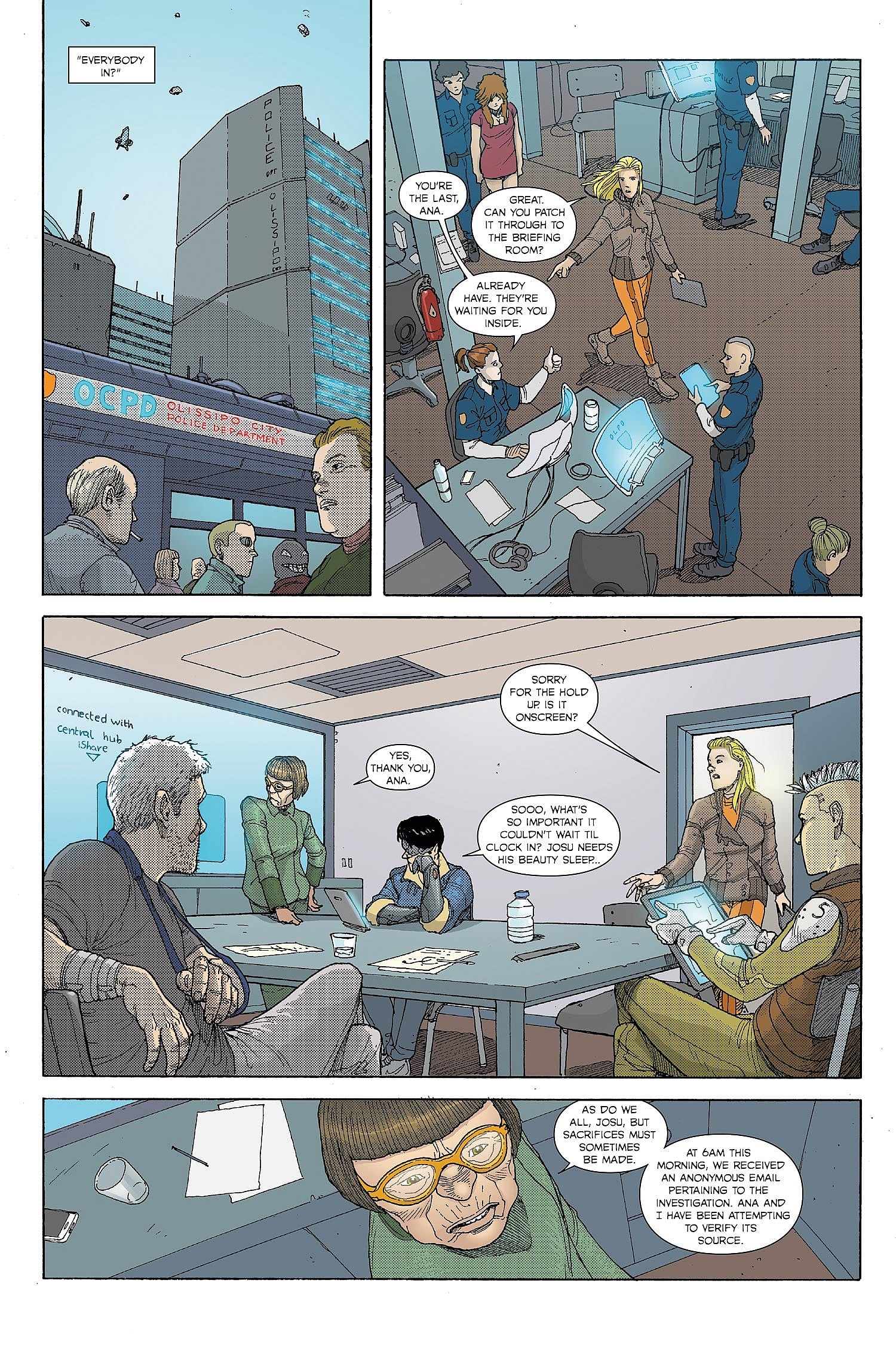 Comic Book Preview: Man Plus #3