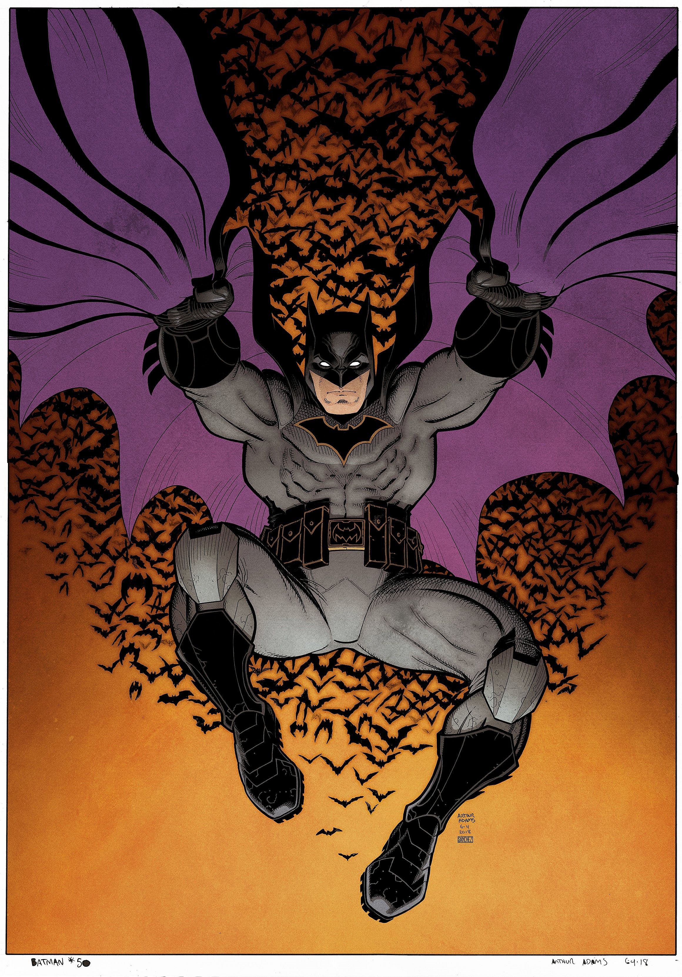 Tom King Reveals Absolutely STUNNING Batman #50 Covers!