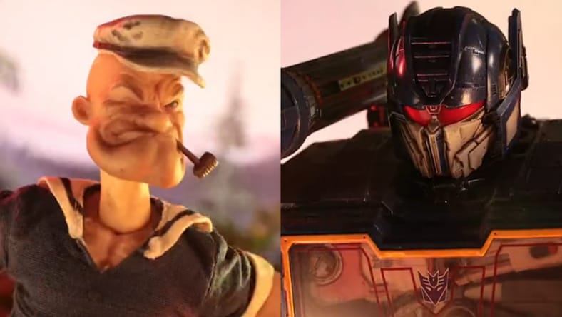 Popeye Takes On Soundwave In Fan Created 'Popeye Meets Transformers ...