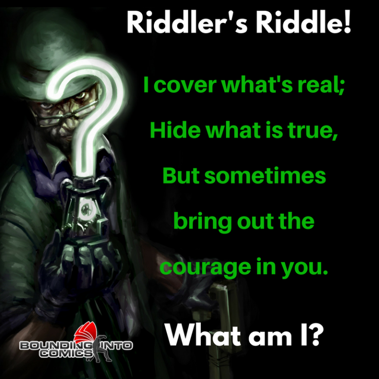 Riddler's Riddle: I Cover What's Real - Bounding Into Comics